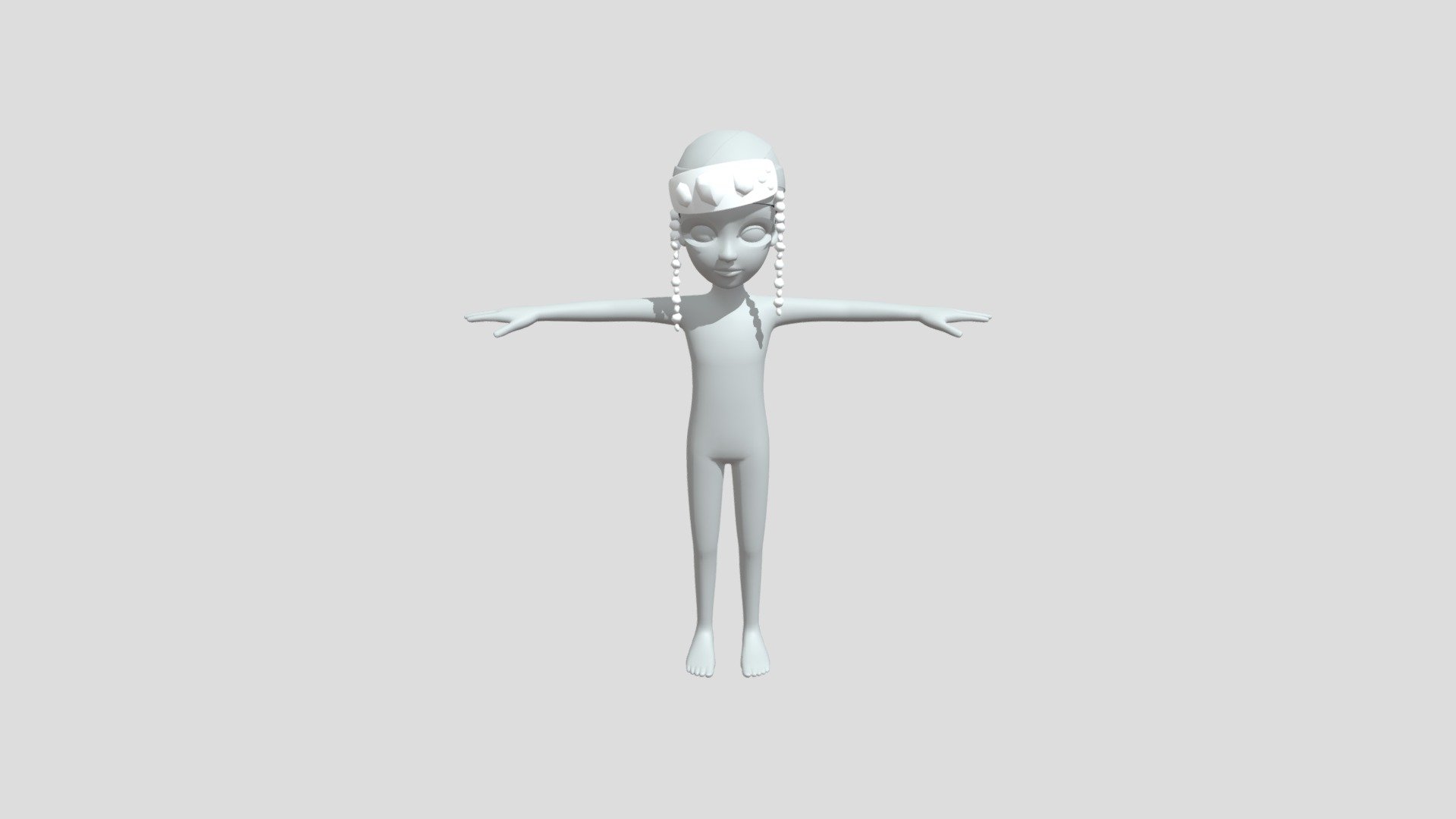 Hair FBX file prefab zepeto template 3D Item - Download Free 3D model ...