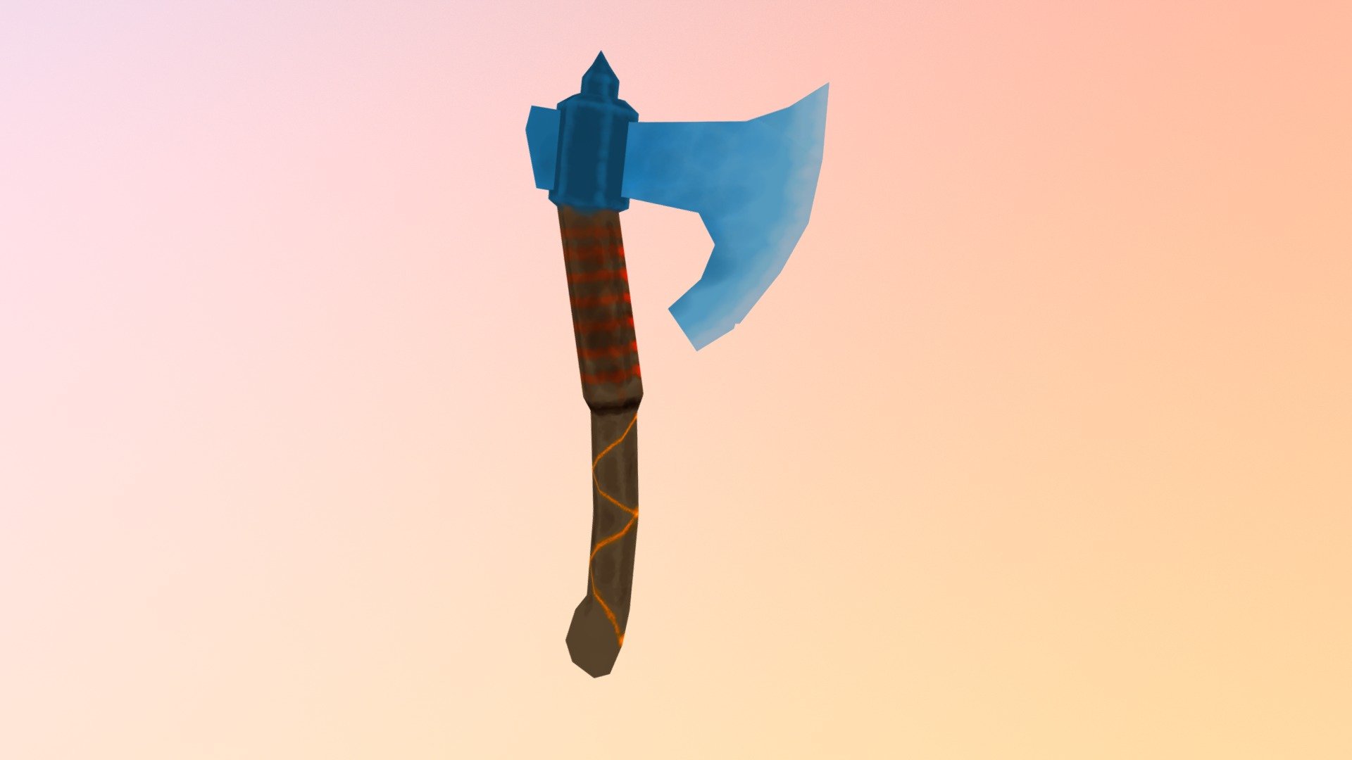 Texture Painting an Axe - 3D model by Simon.Buz [06372d9] - Sketchfab