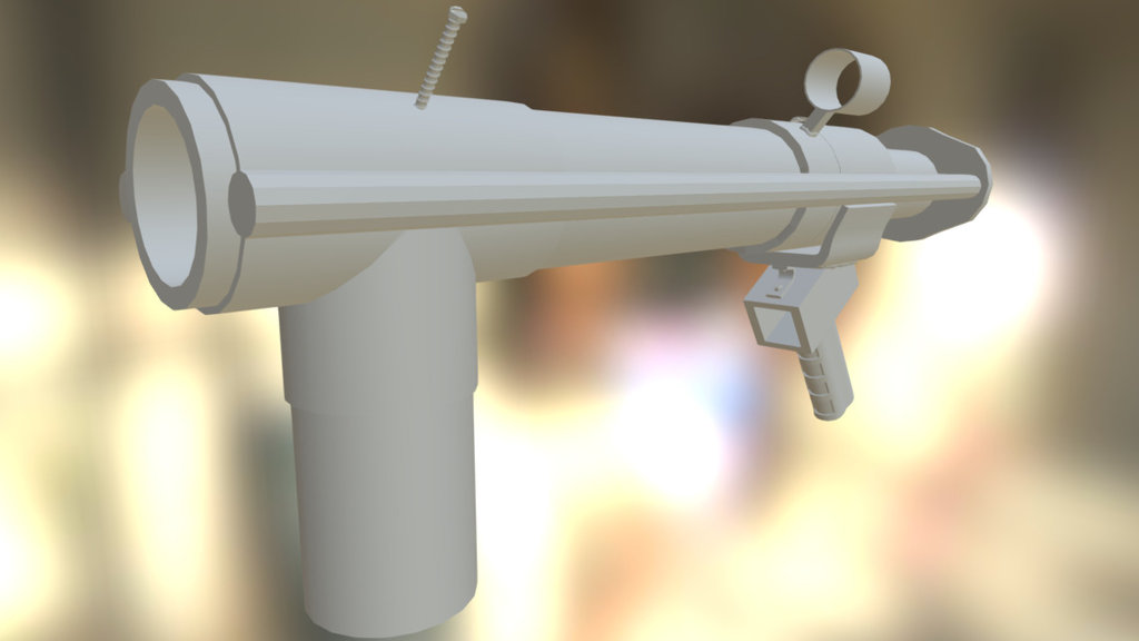 Home-made pipe launcher WIP - 3D model by fisherjoseph94 [063786e ...