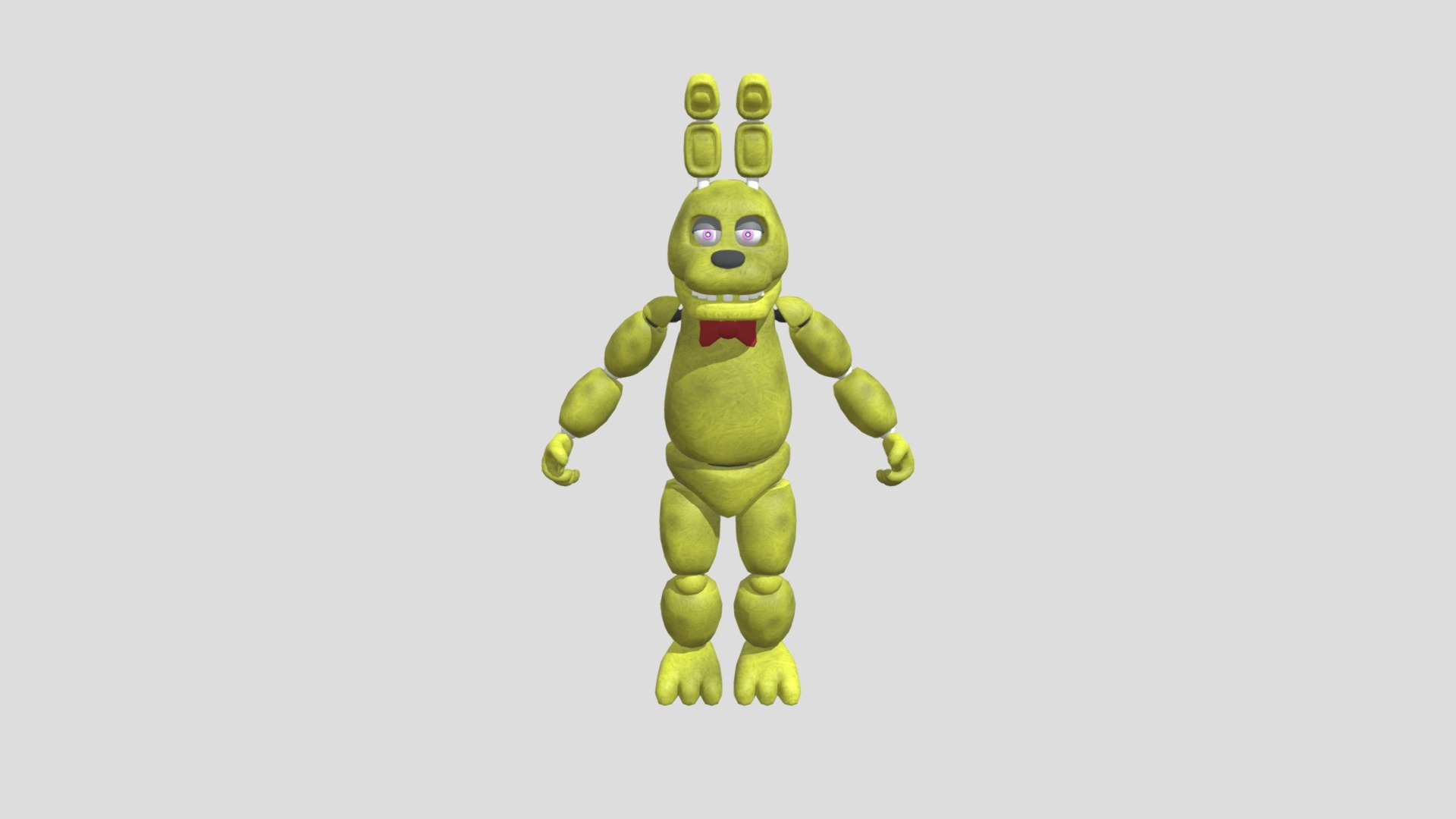 fnaf fredbears old pizzeria springbonnie - Download Free 3D model by ...