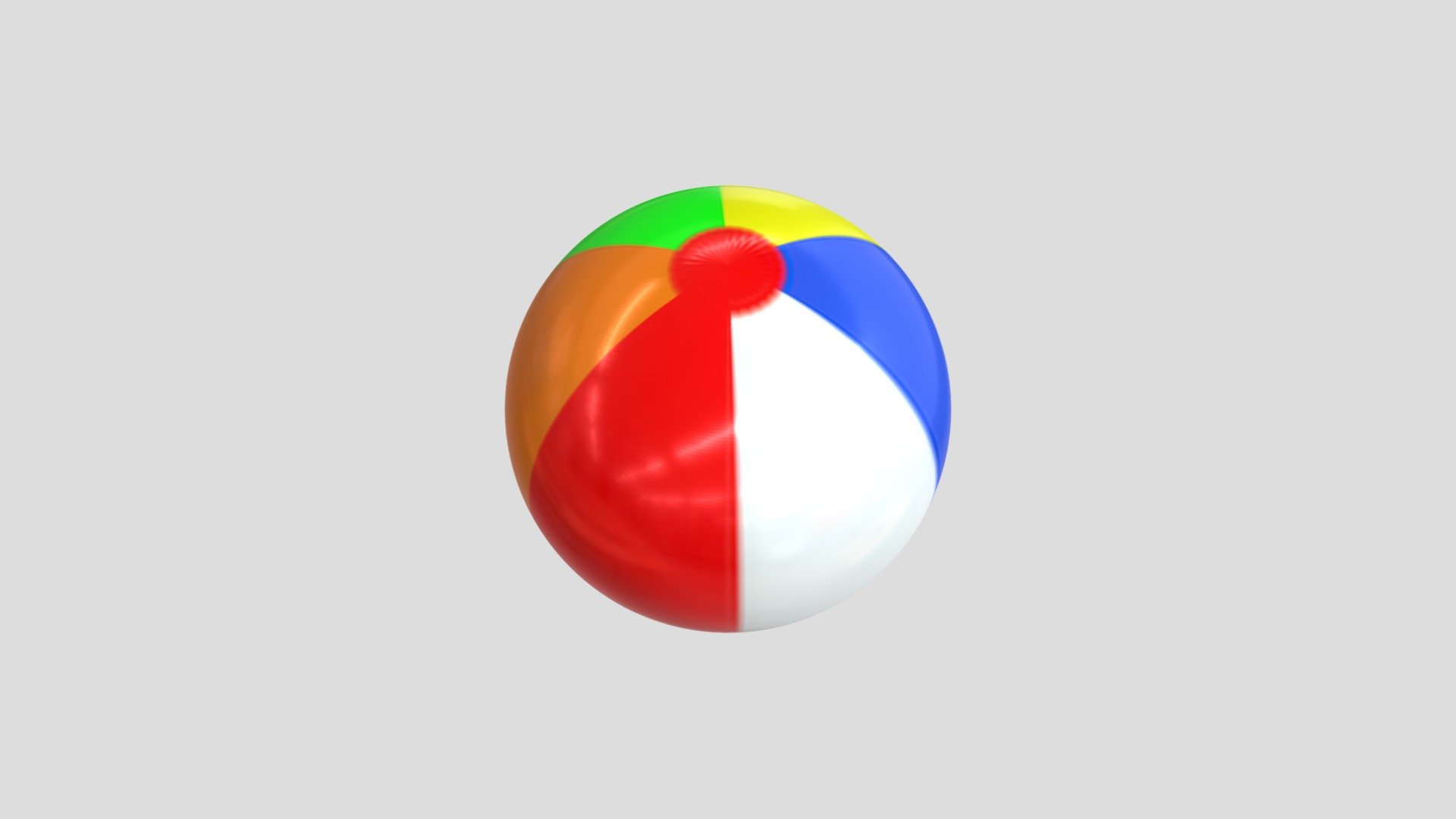 Beach Ball Floating 3D Model - Download Free 3D model by Mohammad ...