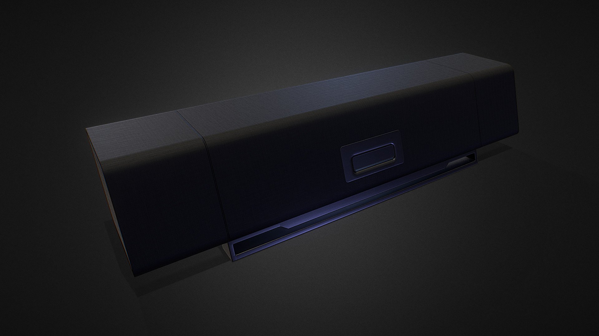 Sound Bar - Low Poly - Buy Royalty Free 3D model by svg3d [0638b4c ...