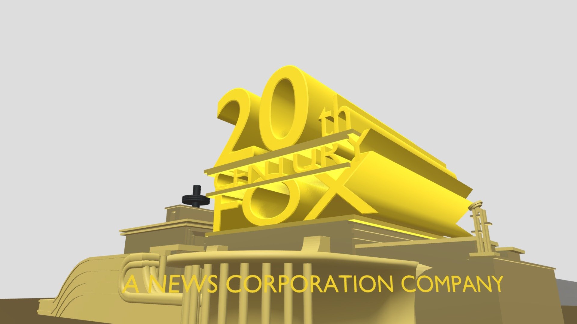 20th Century Fox Logo Remake - Download Free 3D model by ...
