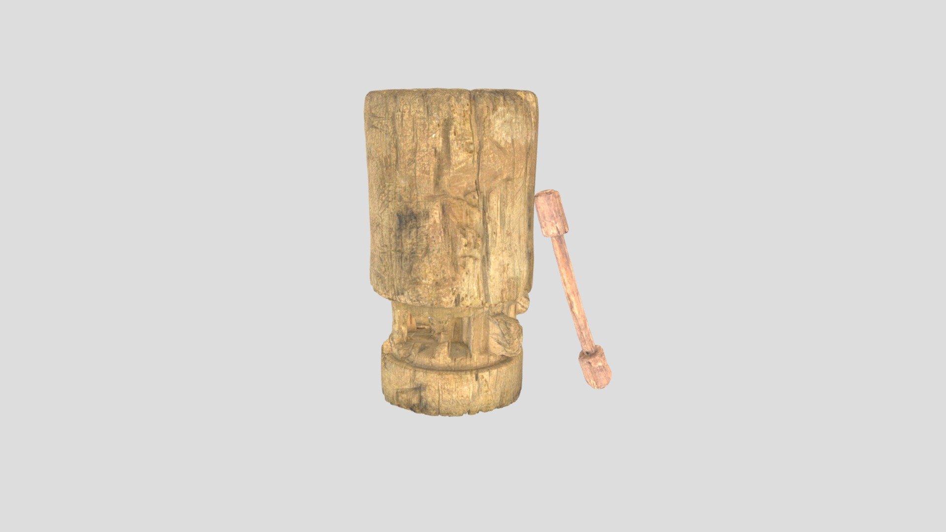 Mortero o pilón (ET-AN-82) - 3D model by centroleon [0639e9e] - Sketchfab