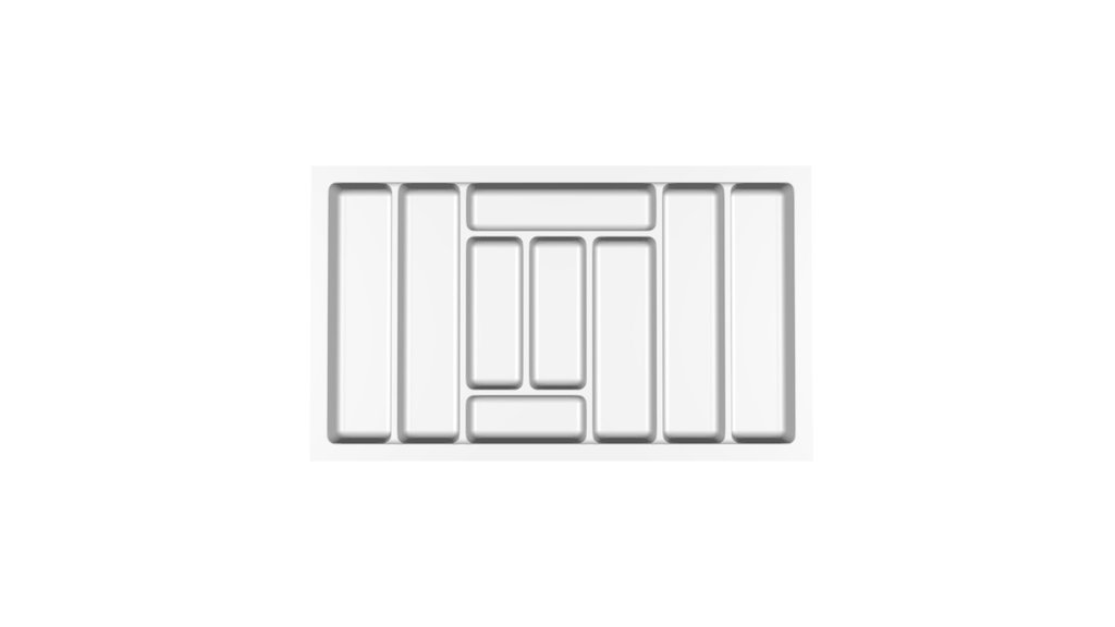 Лоток для столовых приборов 800 белый Standart - 3D model by ...