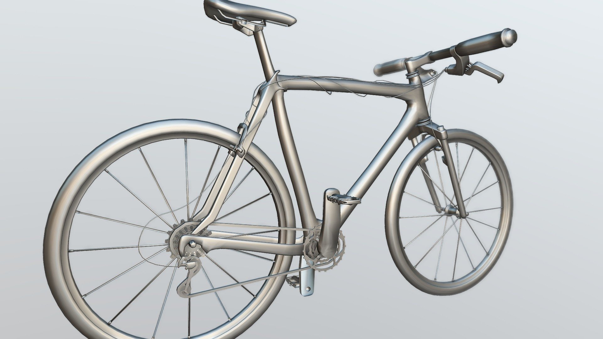 Bike - Untextured - Download Free 3D model by Mert Tetik (@merttetik ...