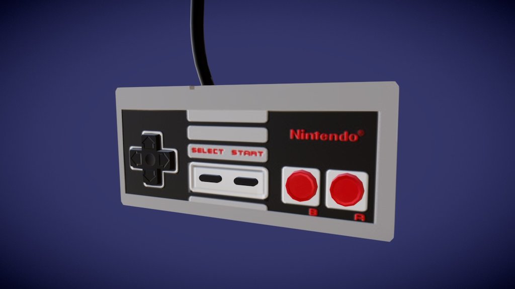 NES Controller - 3D model by Milly Tzemis (@millytzemis) [063edc2 ...