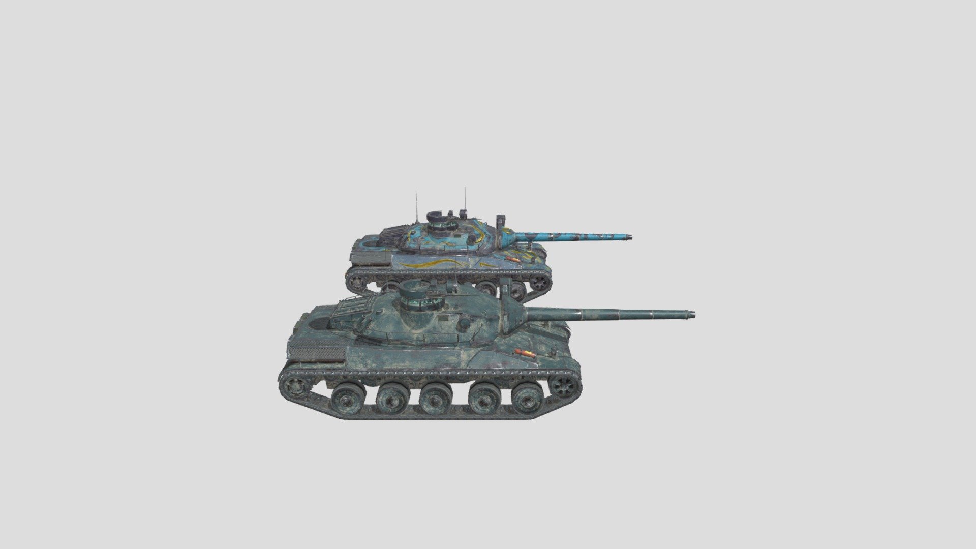 AMX 30 B - Download Free 3D model by heska075 [0641679] - Sketchfab