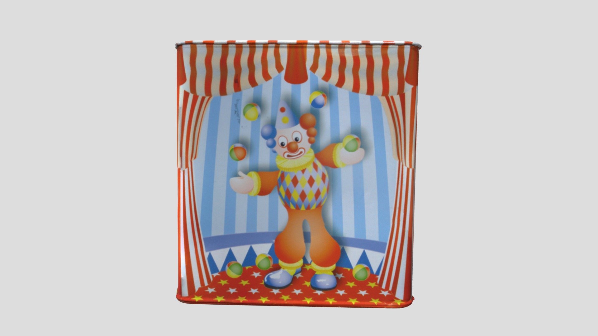 Clown Jack-In-The-Box - 3D model by Aberdeen City Libraries ...
