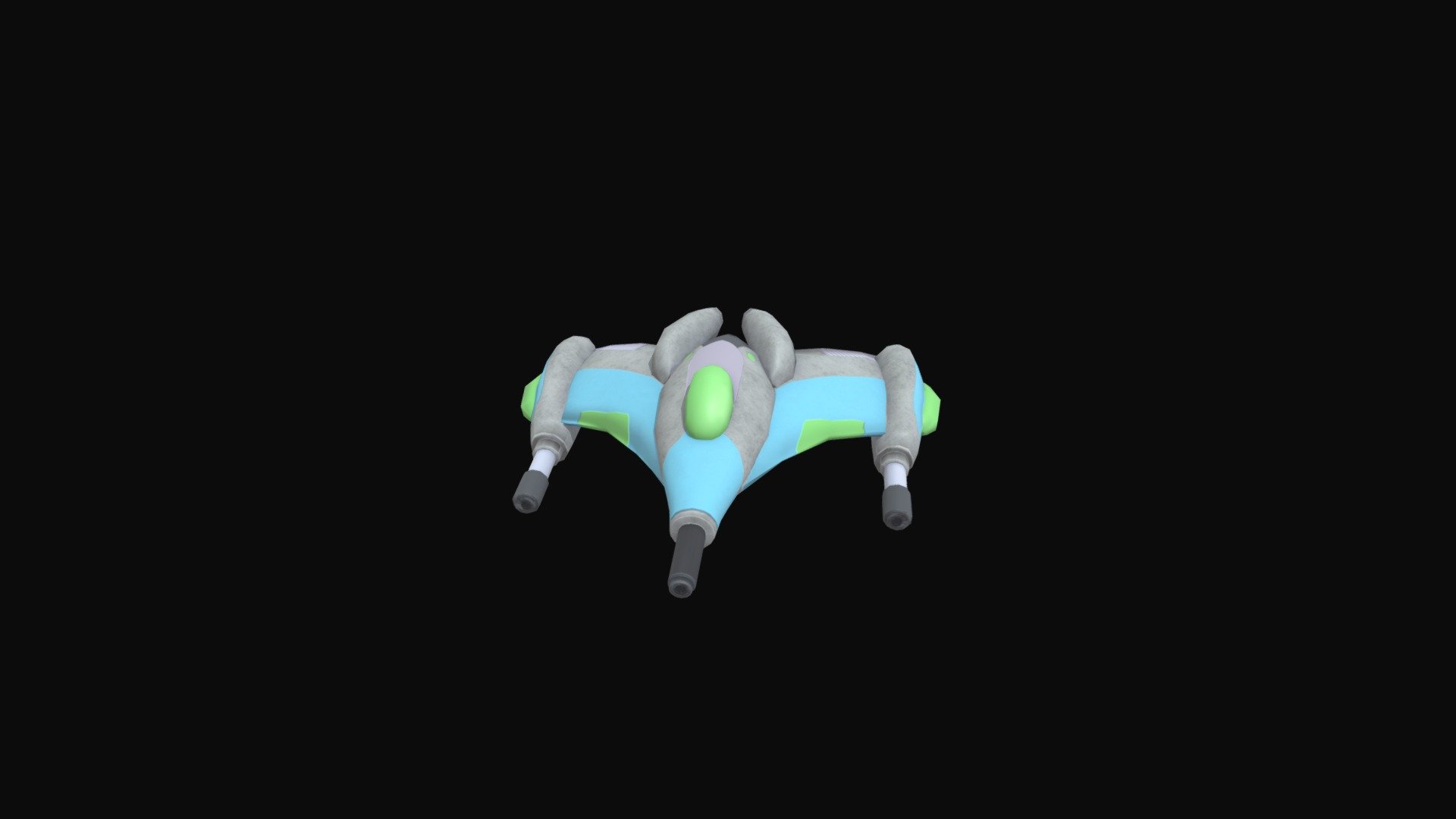 Low Poly Spaceship - 3D model by Mario Raimundo (@marioraimundo ...