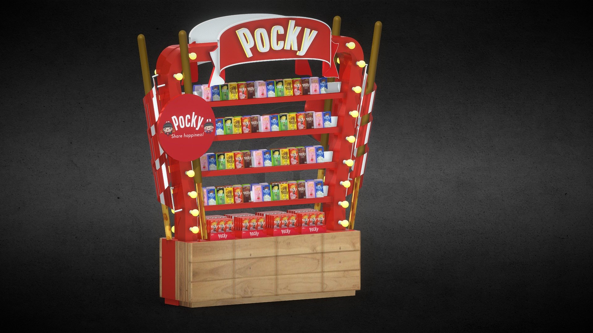 candy showcase - Buy Royalty Free 3D model by 3DGrom (@dizartoren ...