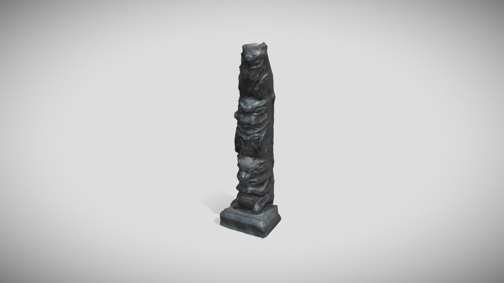 Native American Totem - 3D model by brz3d [0643688] - Sketchfab
