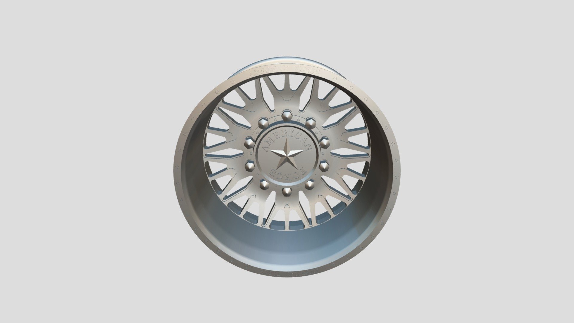american force wheel - 3D model by ARTIST-IT (@ARTIST_IT) [06436c7 ...