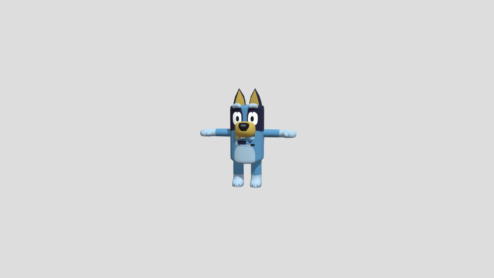 Bluey 3D - Download Free 3D model by chumbanoemisoledad [0644a94 ...