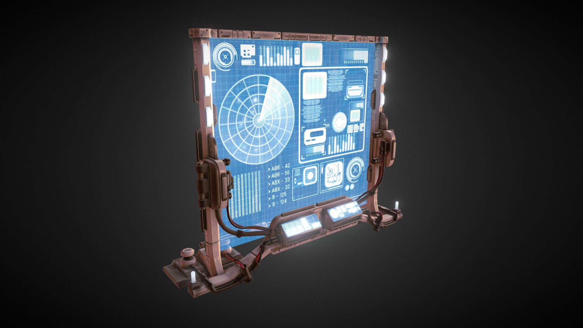 HoloBoard - Download Free 3D model by TooManyDemons [0644f1b] - Sketchfab