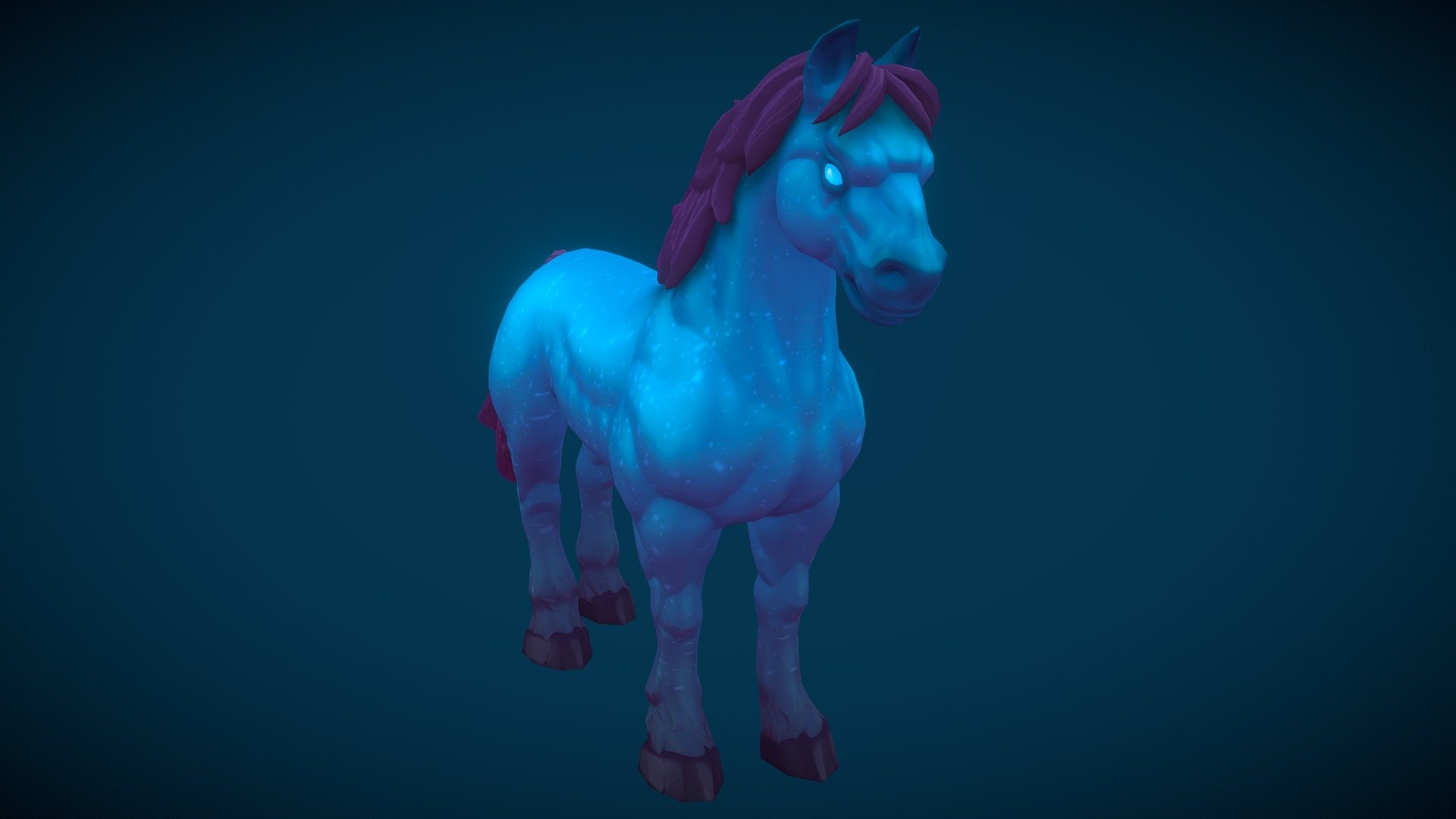 Stylized Horse - 3D model by N-hance Studio (@Malice6731) [064569d ...