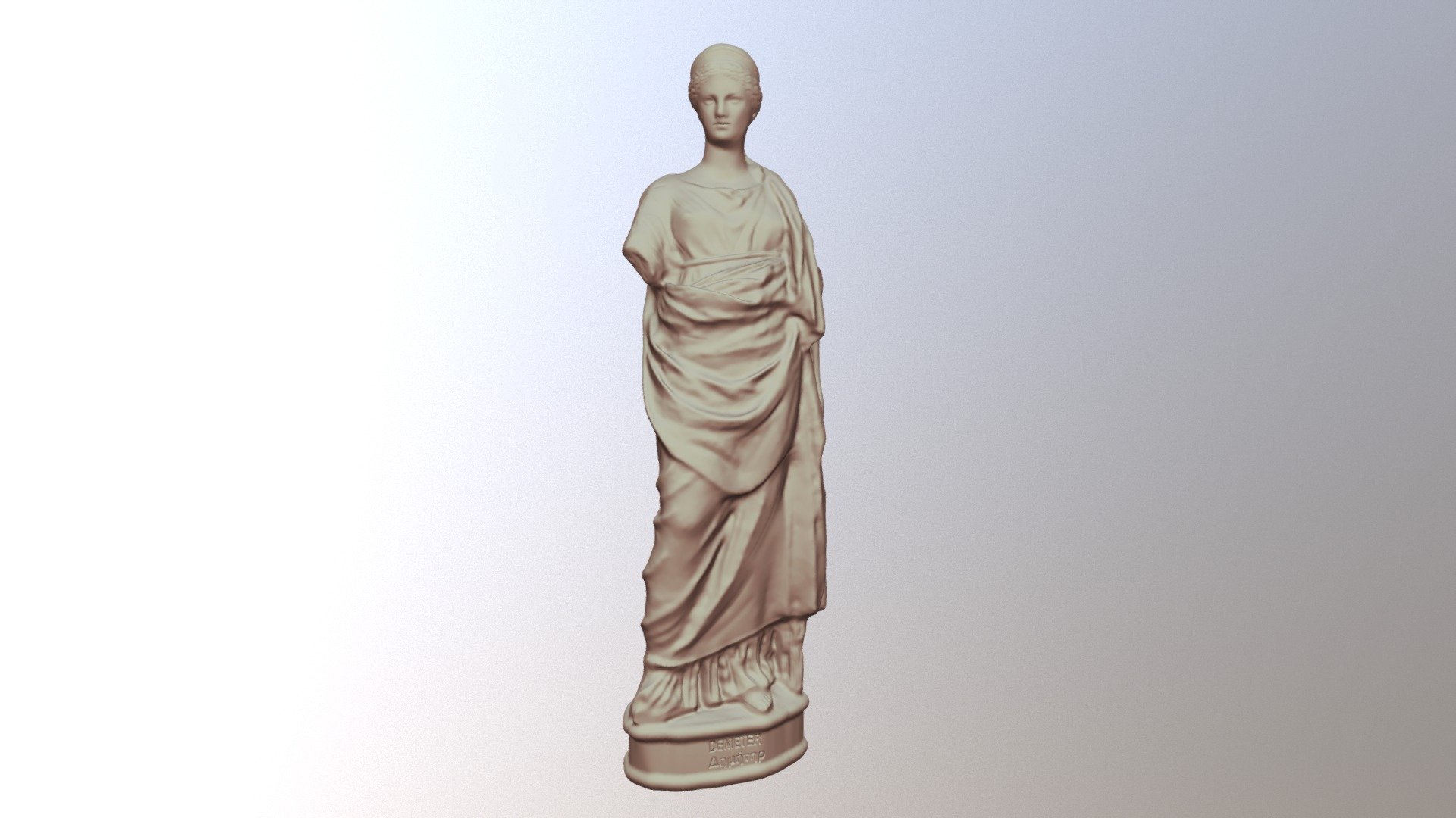 Demeter Statue - Buy Royalty Free 3D model by HDesign (@fayakuza ...