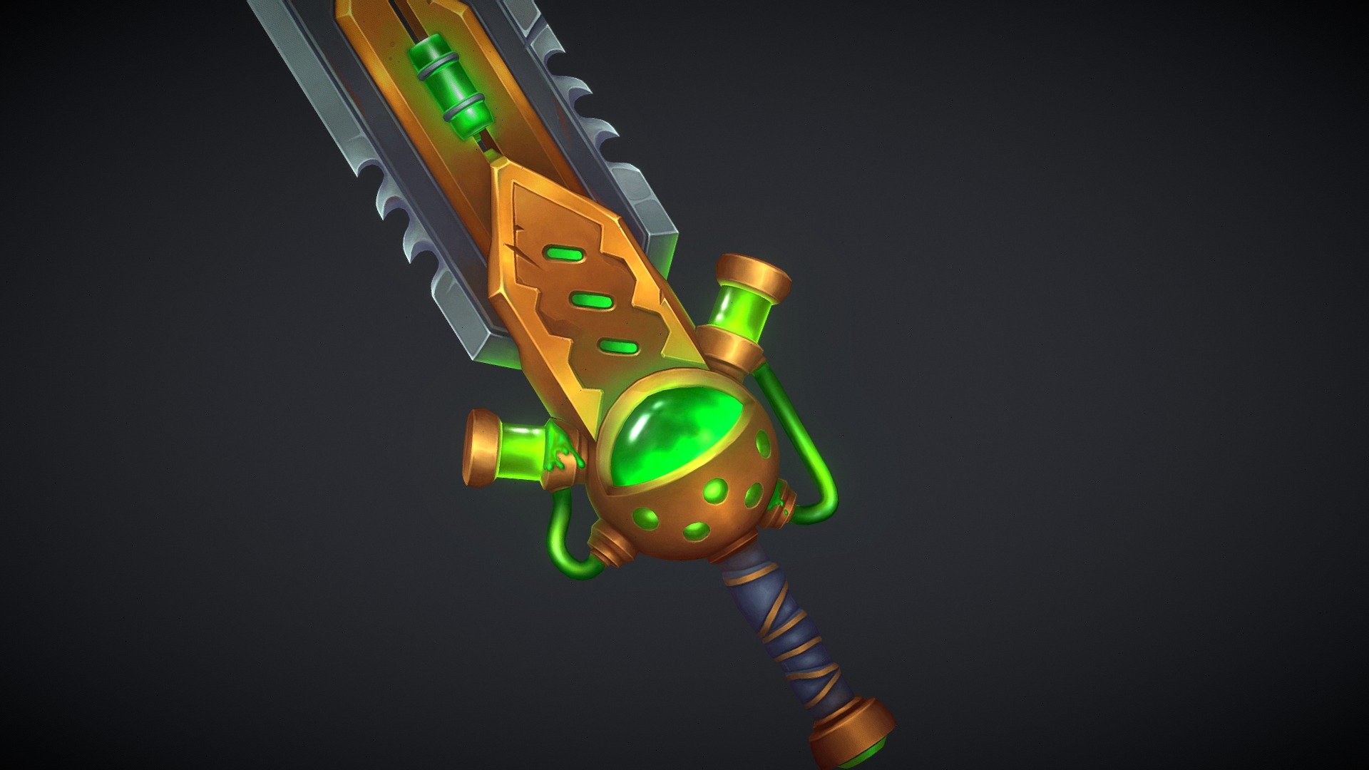 Zaun Sword - League of Legends fanart - 3D model by Jenya_girl ...