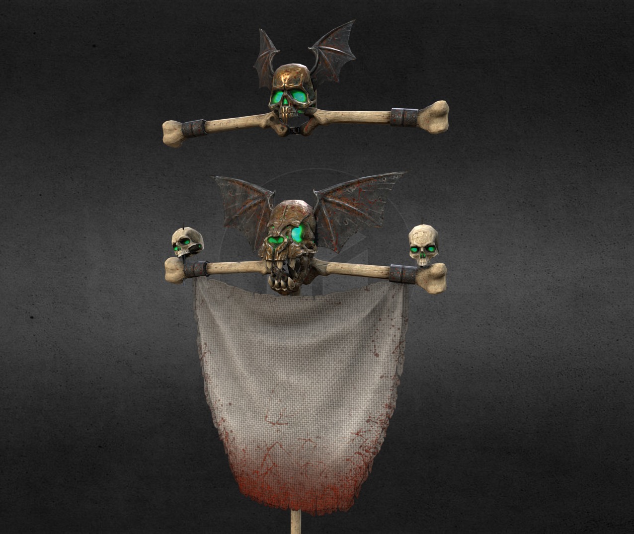 Vampire UI Flags - 3D model by Andrew Phelan (@korphaeron99) [06471cf ...