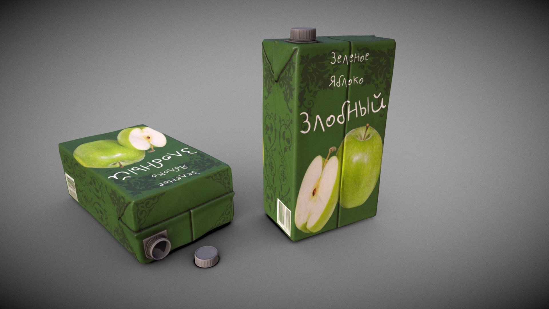 Apple Juice - 3D model by Shedmon [0647504] - Sketchfab