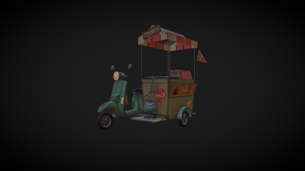 hot dog motocycle - 3D model by juanchoserna [06484b7] - Sketchfab