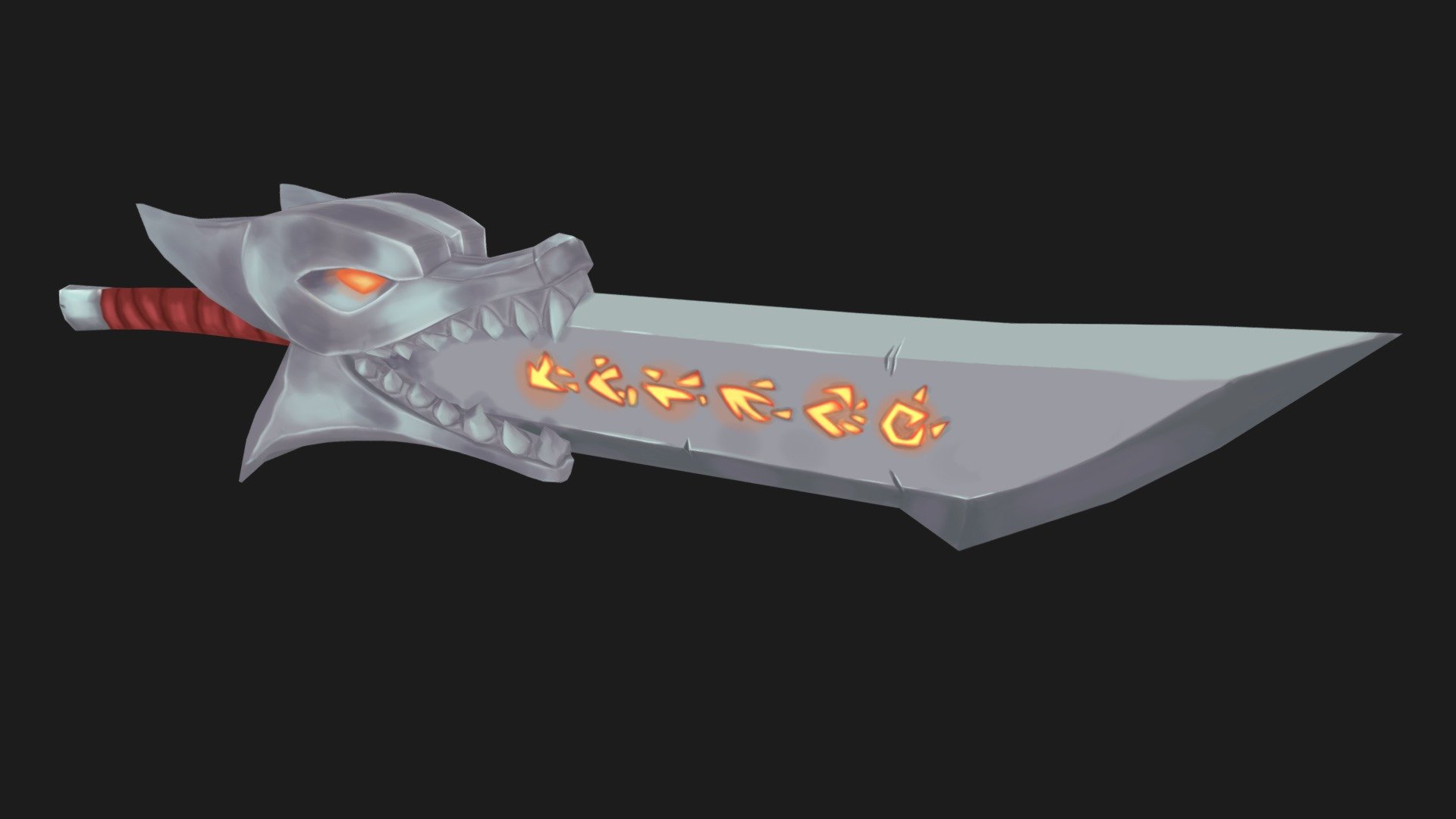 Orc hellguard sword - 3D model by André Nas (@andrenas) [0648646 ...