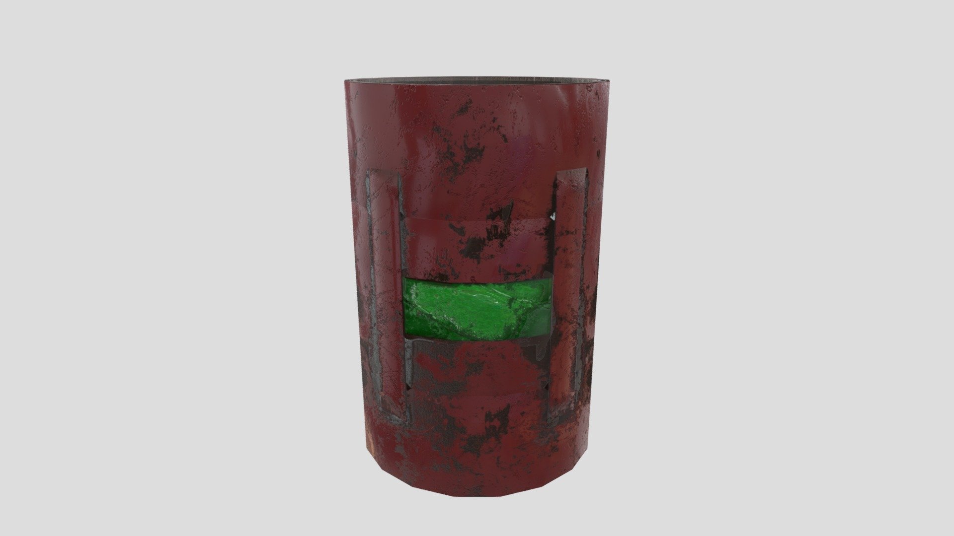 Futuristic Toxic Barrel - 3D model by EliziaP [06487f1] - Sketchfab