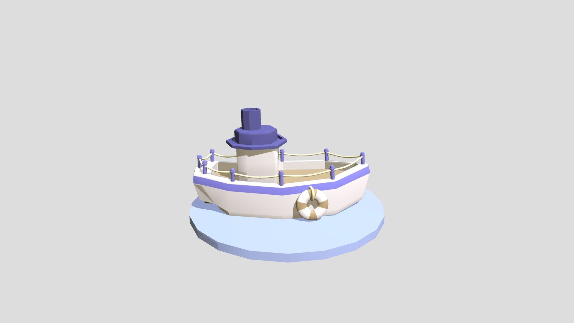 Barco - 3D model by werasdm [0649b7e] - Sketchfab