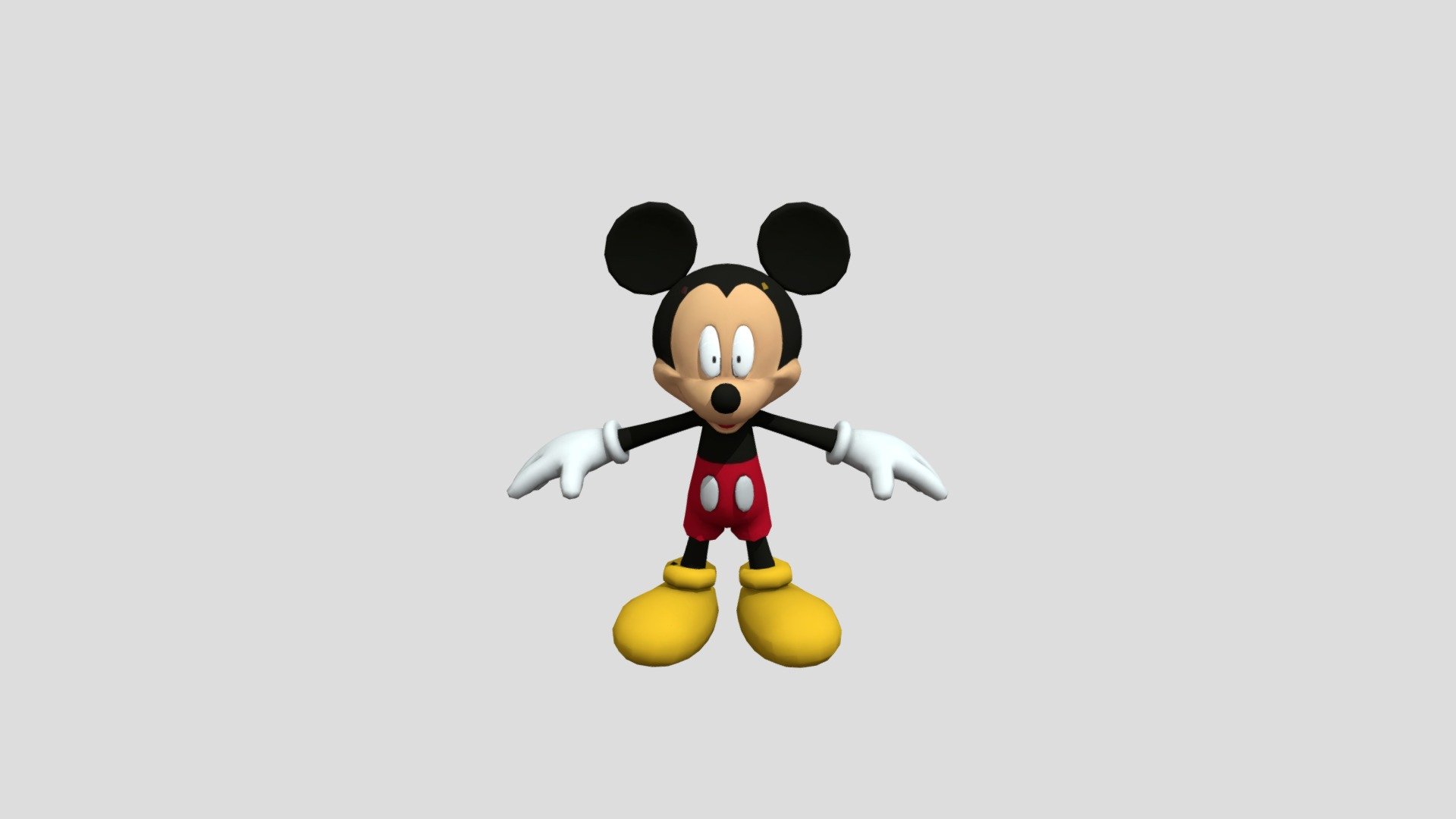 psycho mickey v2 - 3D model by benferman34 [064a9df] - Sketchfab