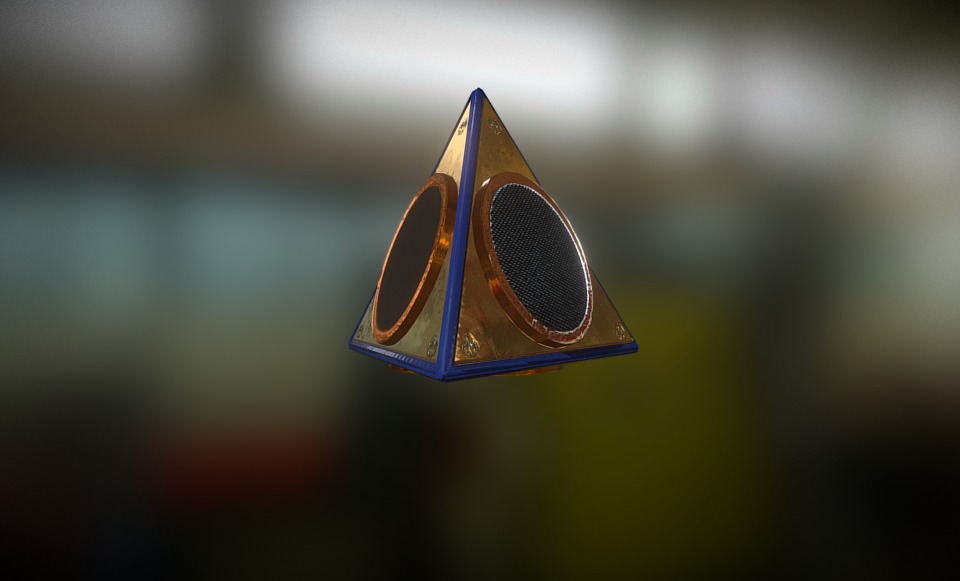 Triangle Speaker - 3D model by kiamteck (@kiamteck_97) [064baa4 ...