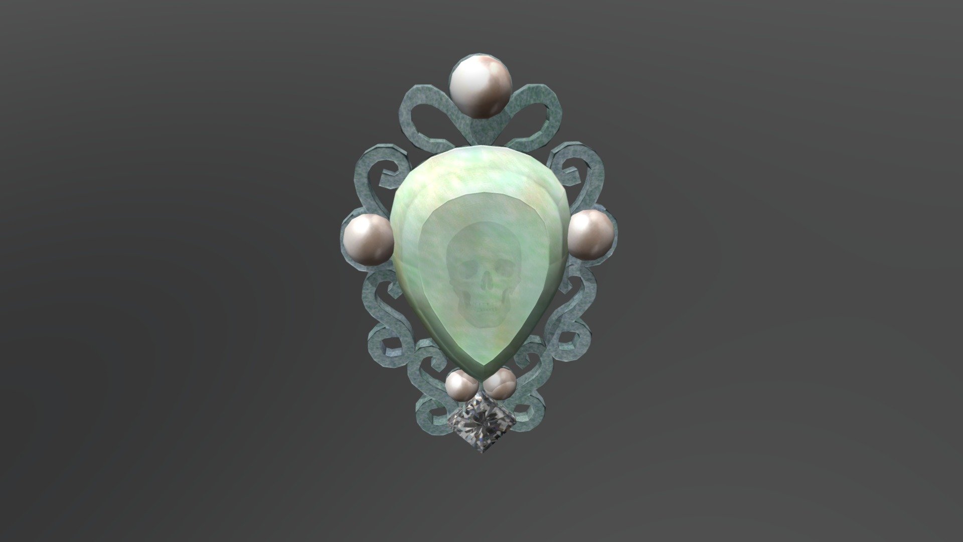 Brooch - 3D model by kburnett [064d1c4] - Sketchfab