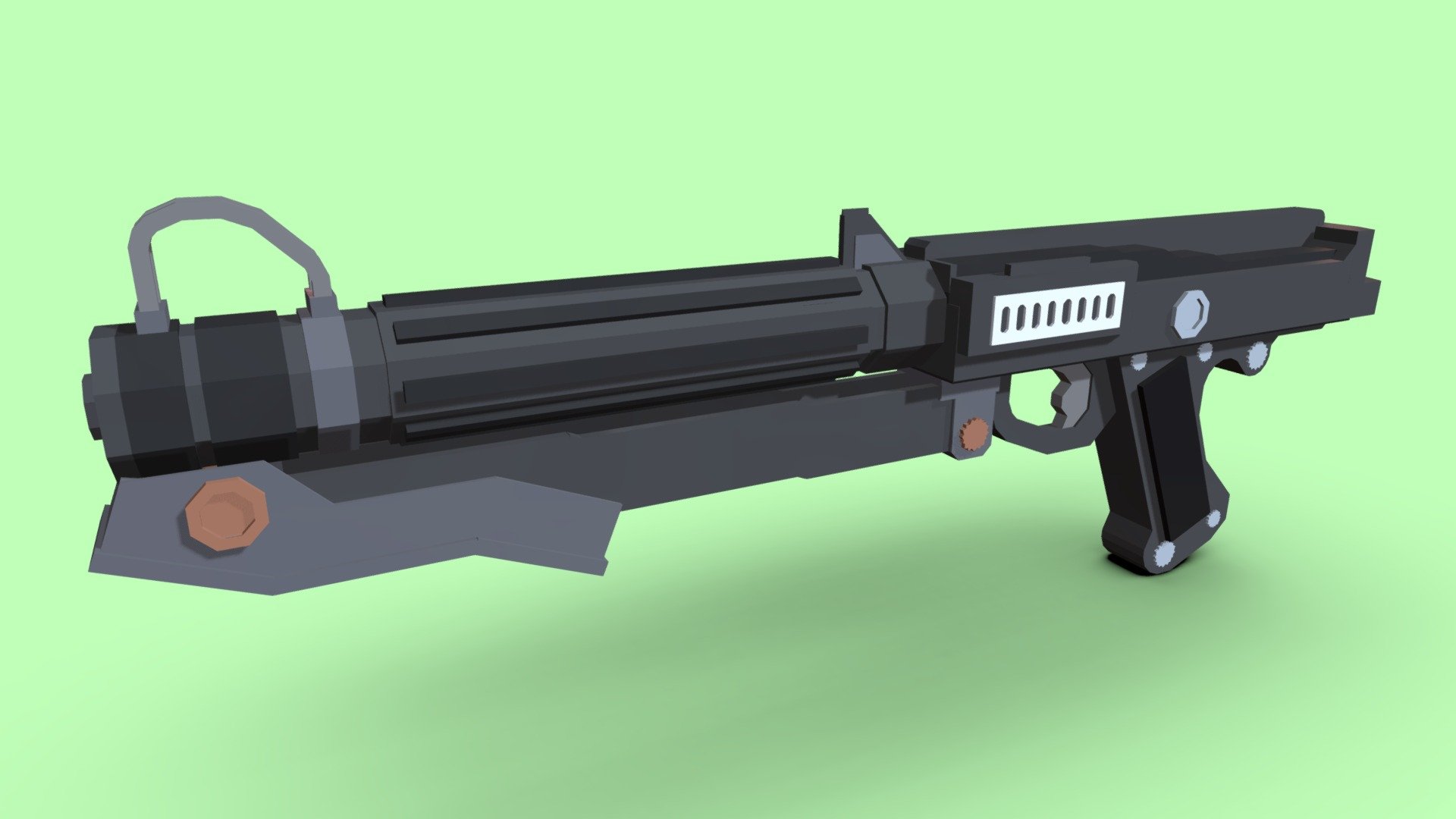 DC-15C Blaster Rifle - Minecraft - 3D model by LZBlocks [064de2d ...