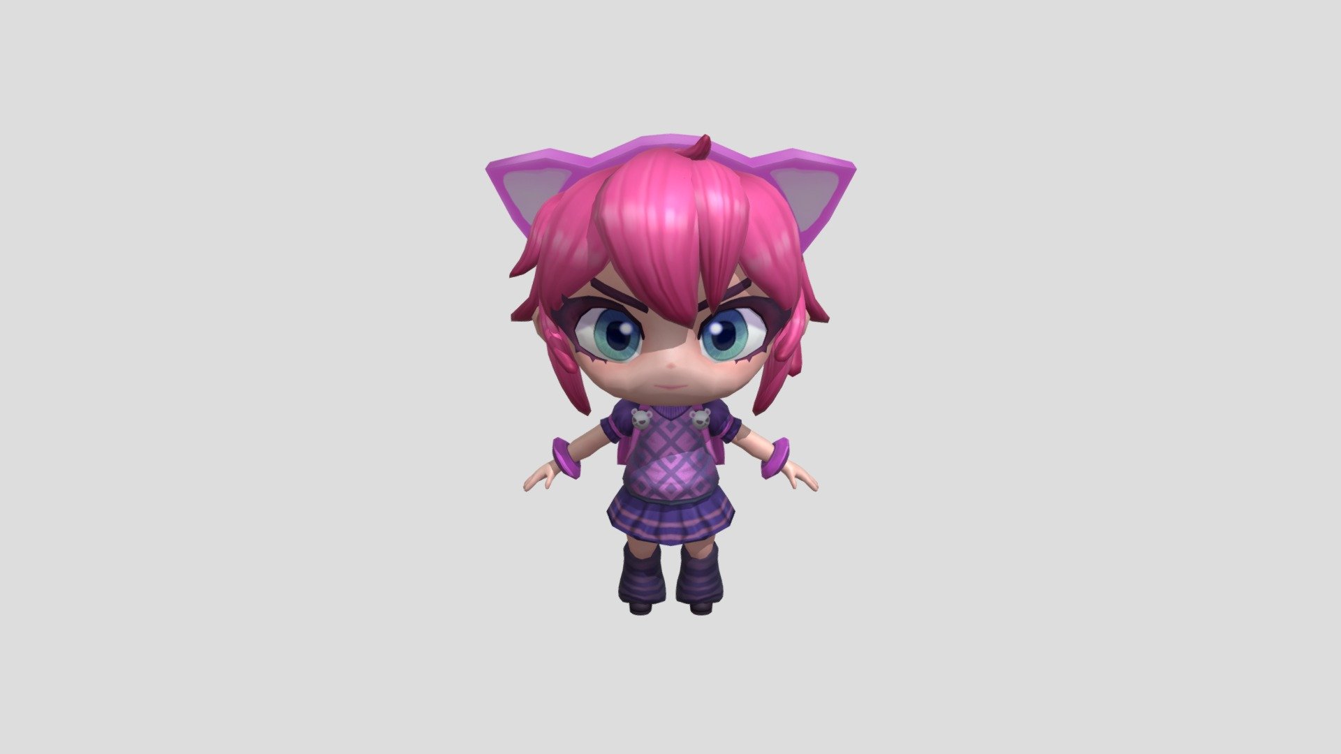 TFT_annie - Download Free 3D model by Leesuminnnn [0650325] - Sketchfab
