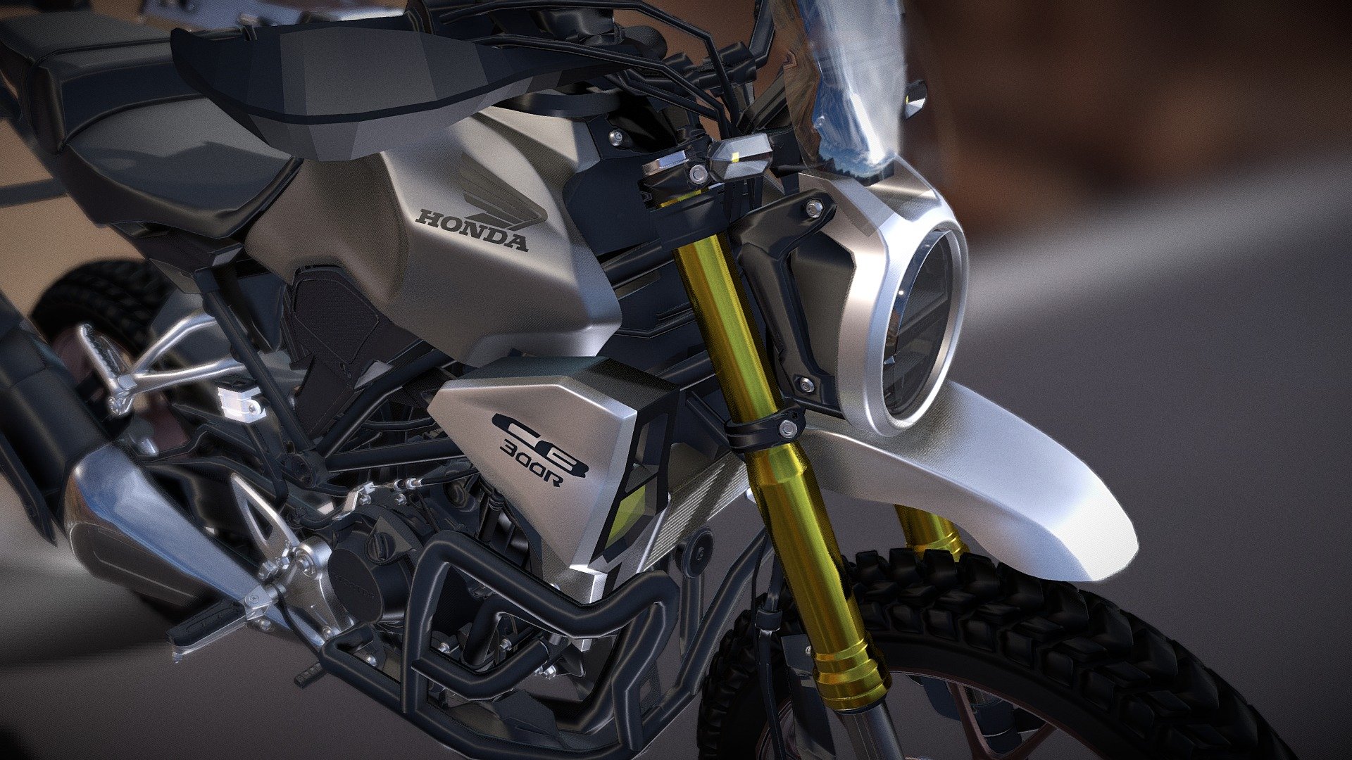 CB300ADV Project V9 - 3D model by drgarbage.tw [0650c24] - Sketchfab