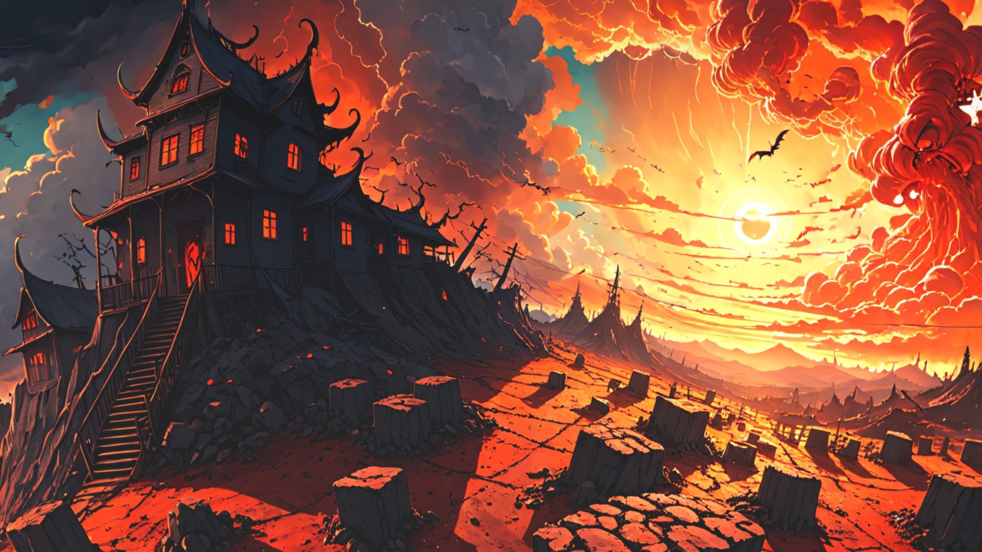 HDRI Anime Horror Panorama O - Buy Royalty Free 3D model by Ionut81 ...