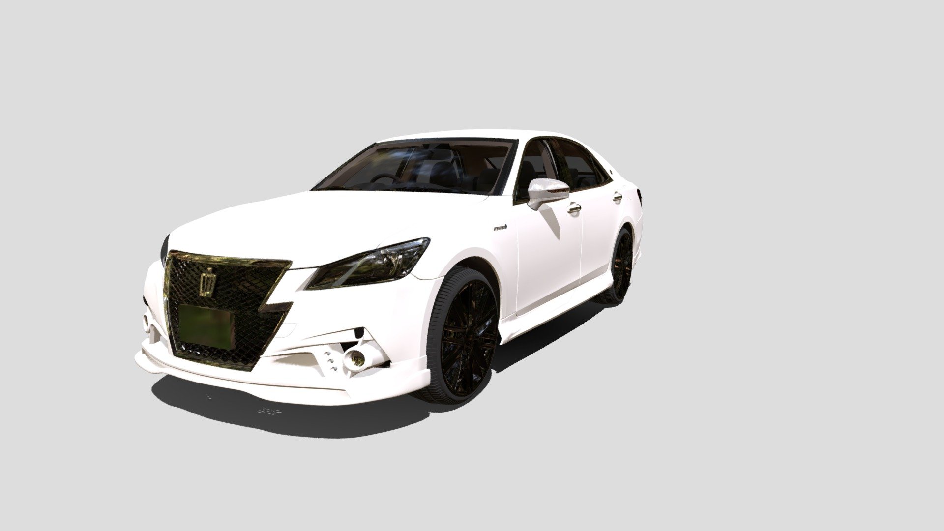 Toyota Crown Athlete - Download Free 3D model by Jean Wally's ...
