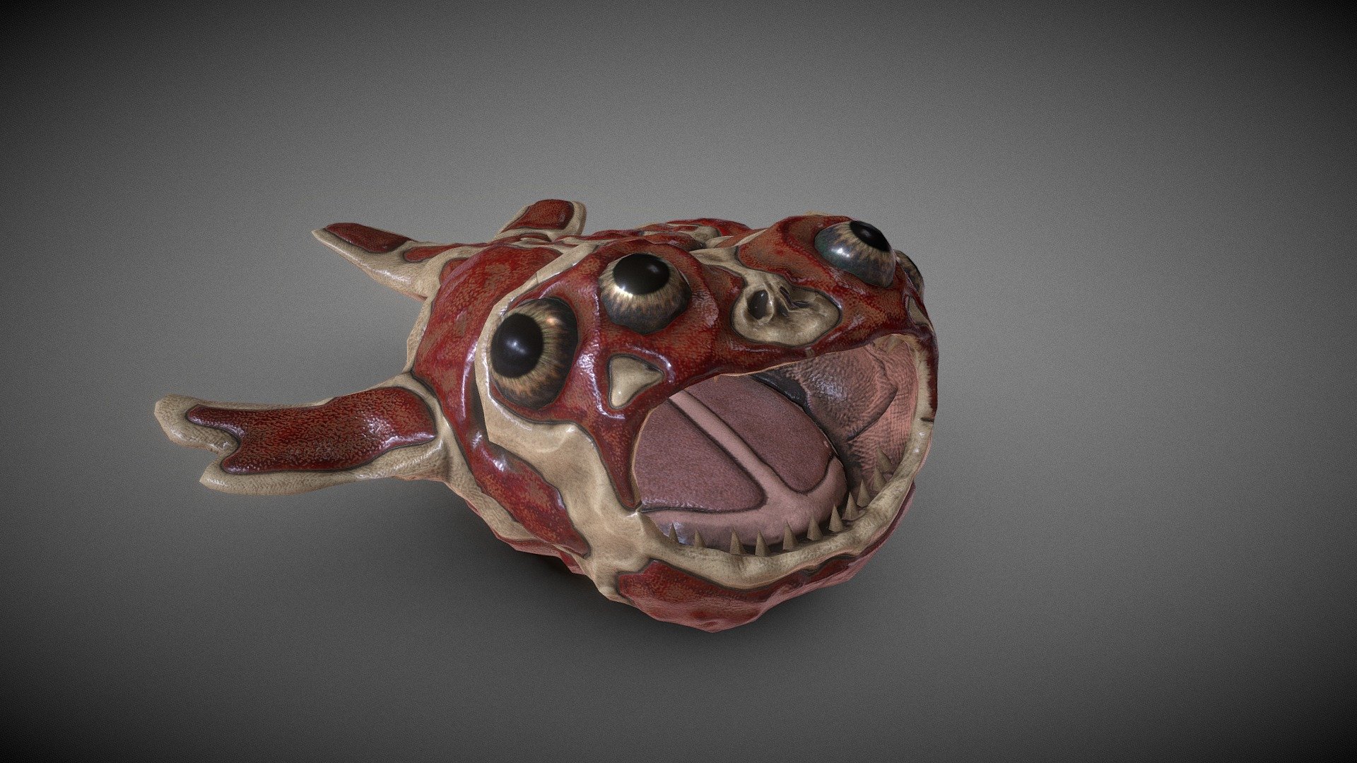Mutant Fish - 3D model by Shedmon [0655ee2] - Sketchfab