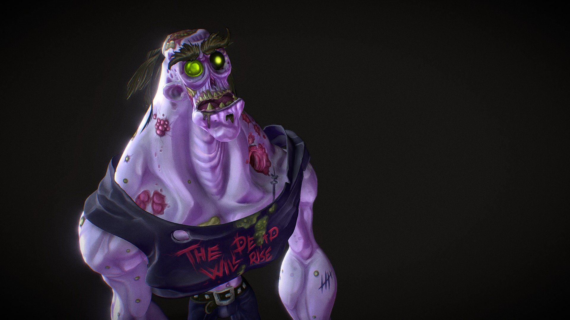 #ZombieChallenge entry - the dead will rise - 3D model by bansheewail ...