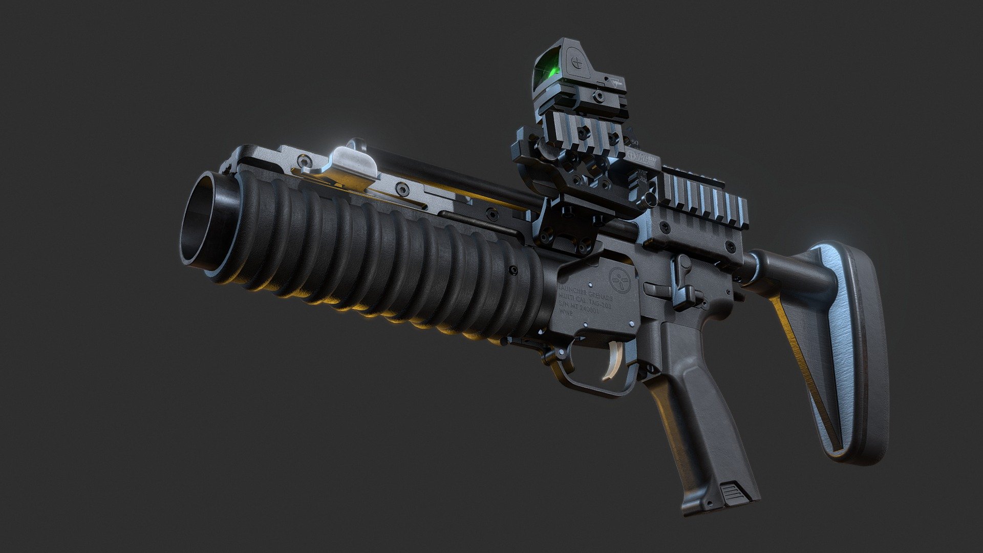 TAG M203 - 3D model by TAGInn [0656e48] - Sketchfab