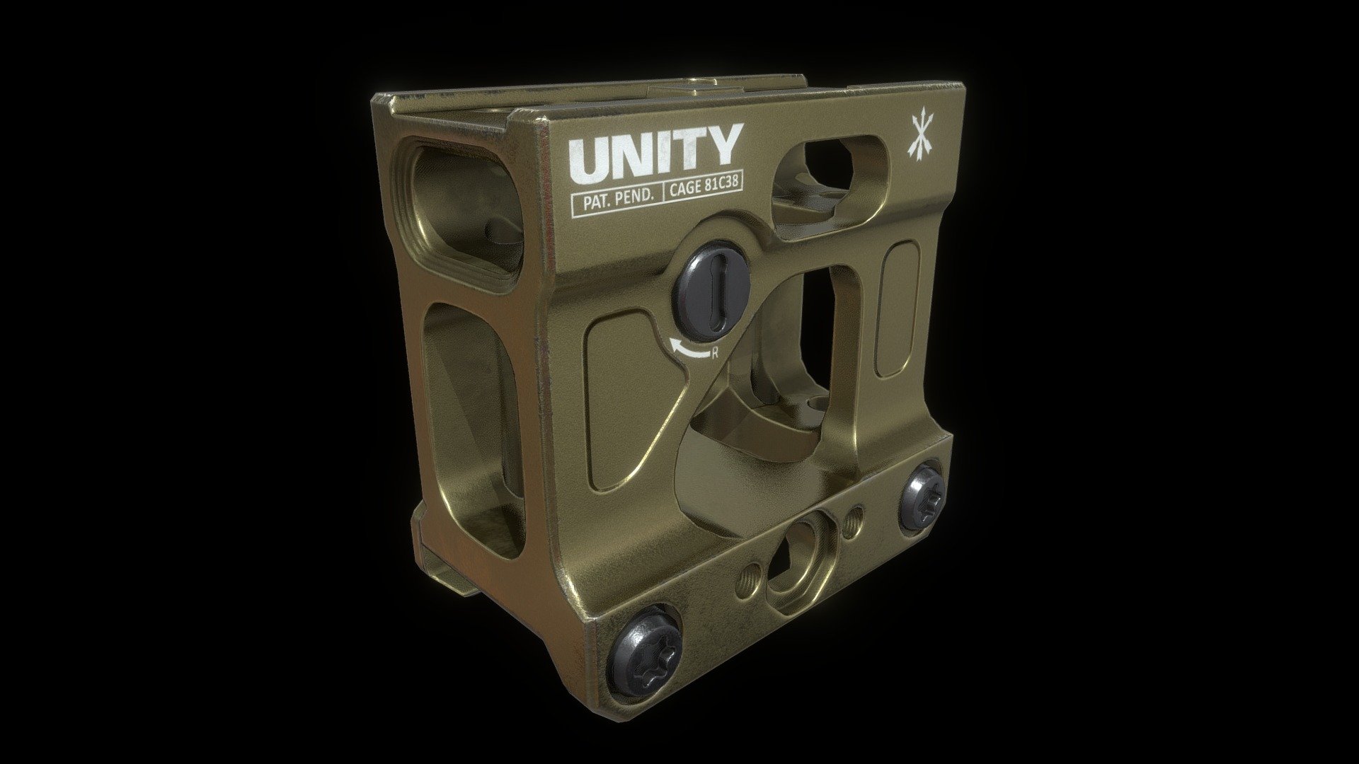 Unity Tactical FAST - Aimpoint Micro Mount - 3D model by Alex ...