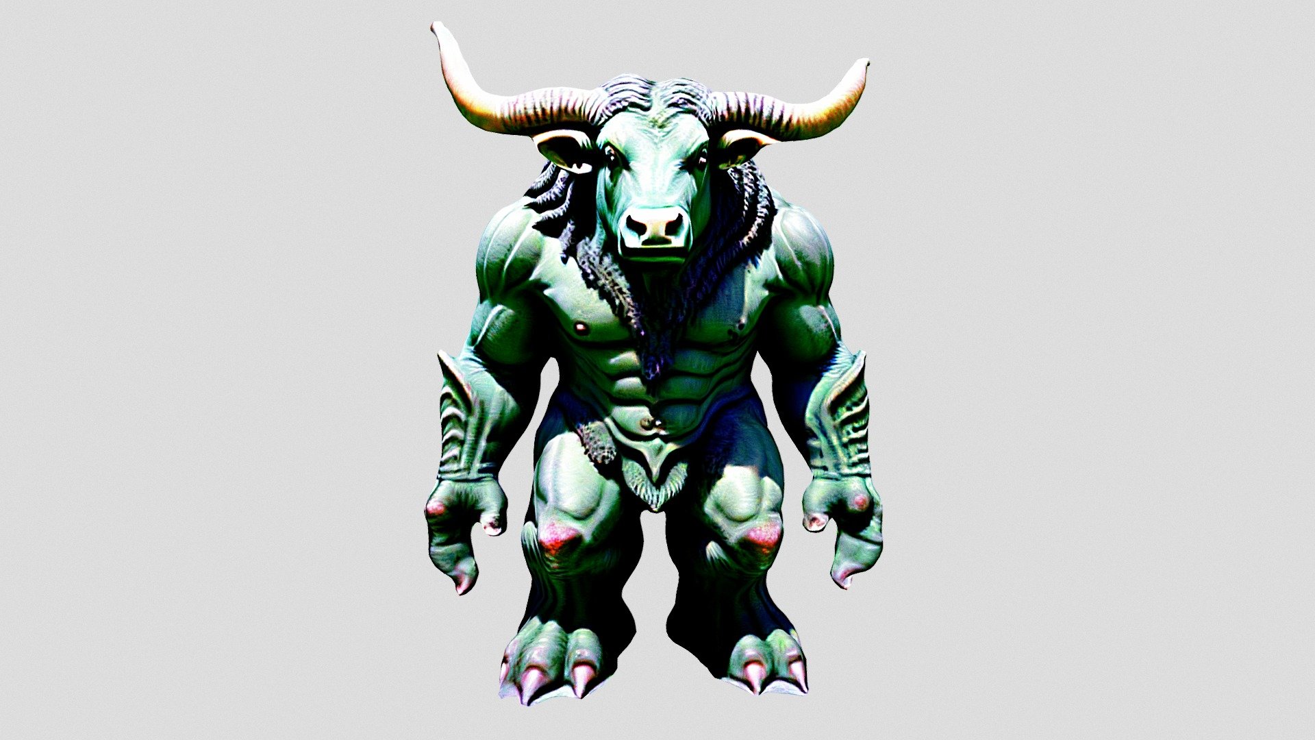 Minotaur (AI Generated) - Download Free 3D model by Emm (@edemaistre ...