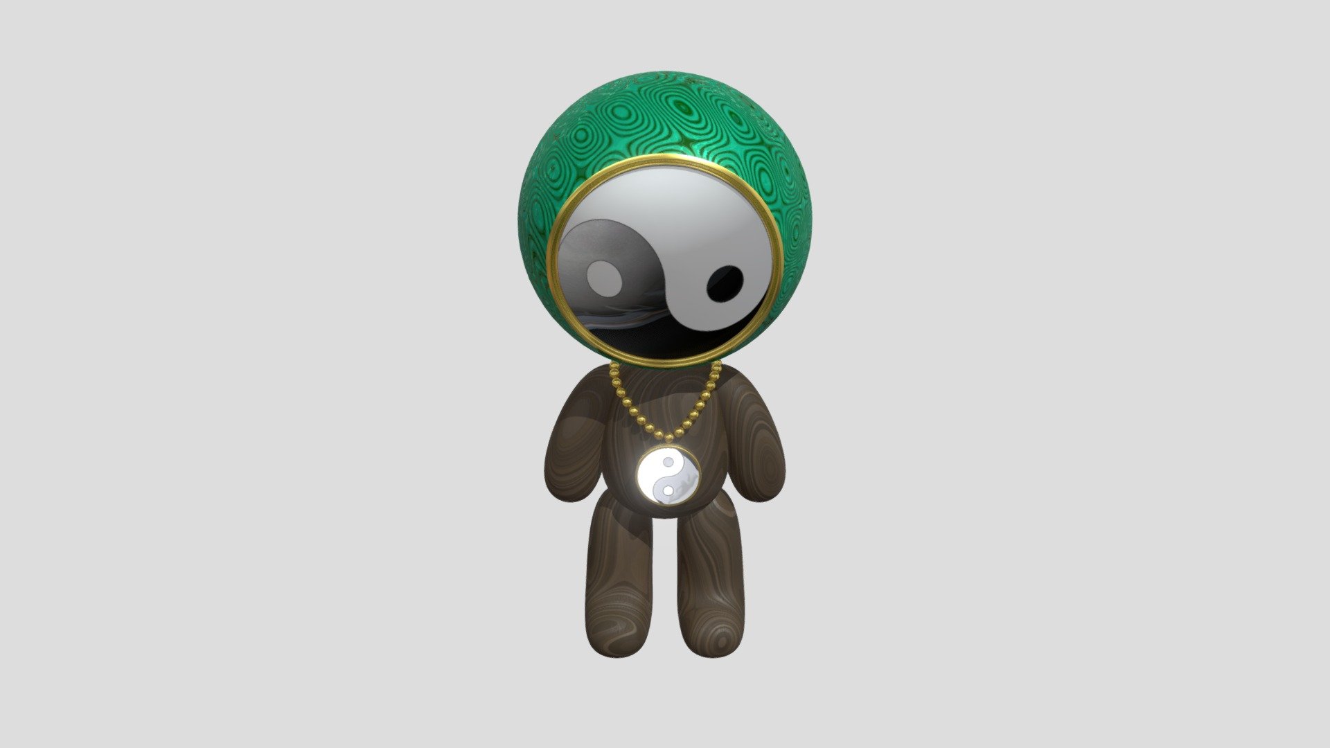 yin yang - 3D model by Trym Ruud (@trymruud) [065aa46] - Sketchfab
