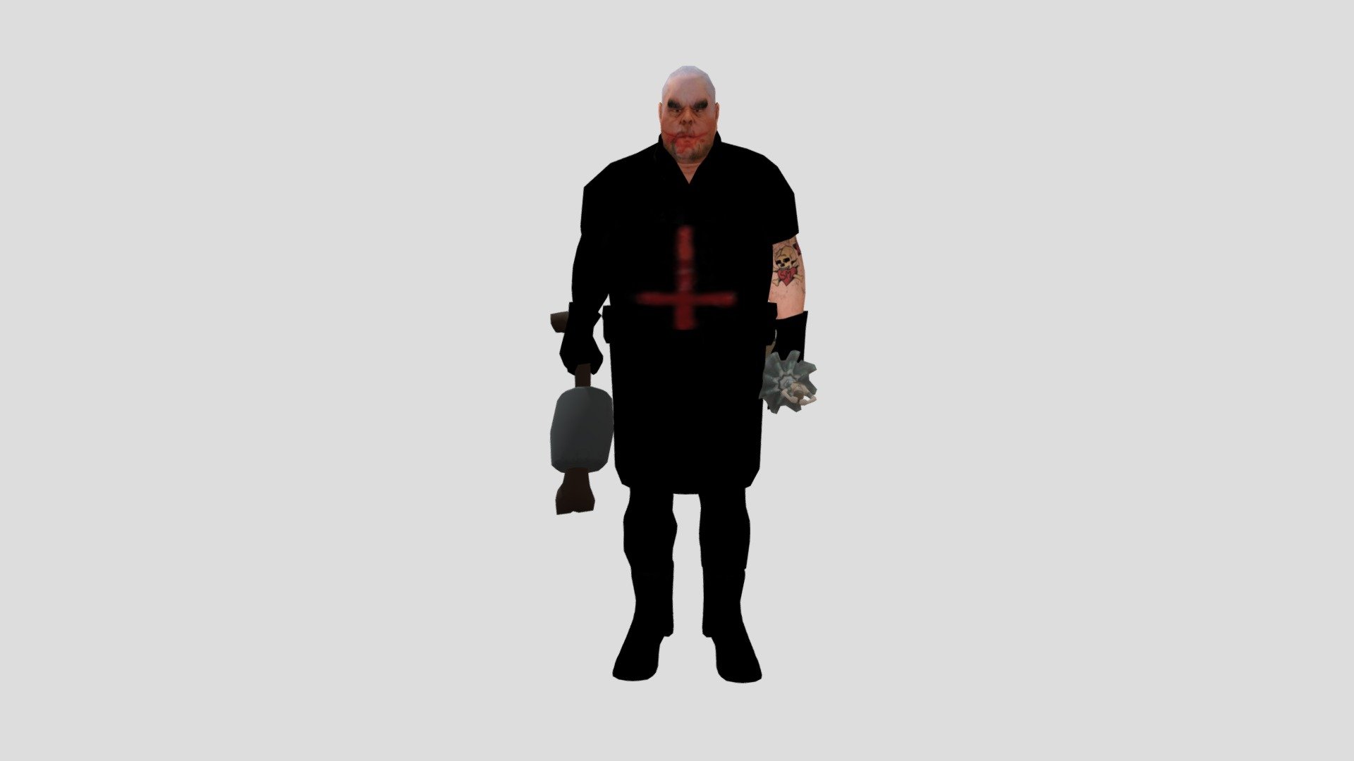 MR MEAT (EVIL NUN MOD) - Download Free 3D model by Dark Phantom Thunderball (@dpt) [065b0f7 ...