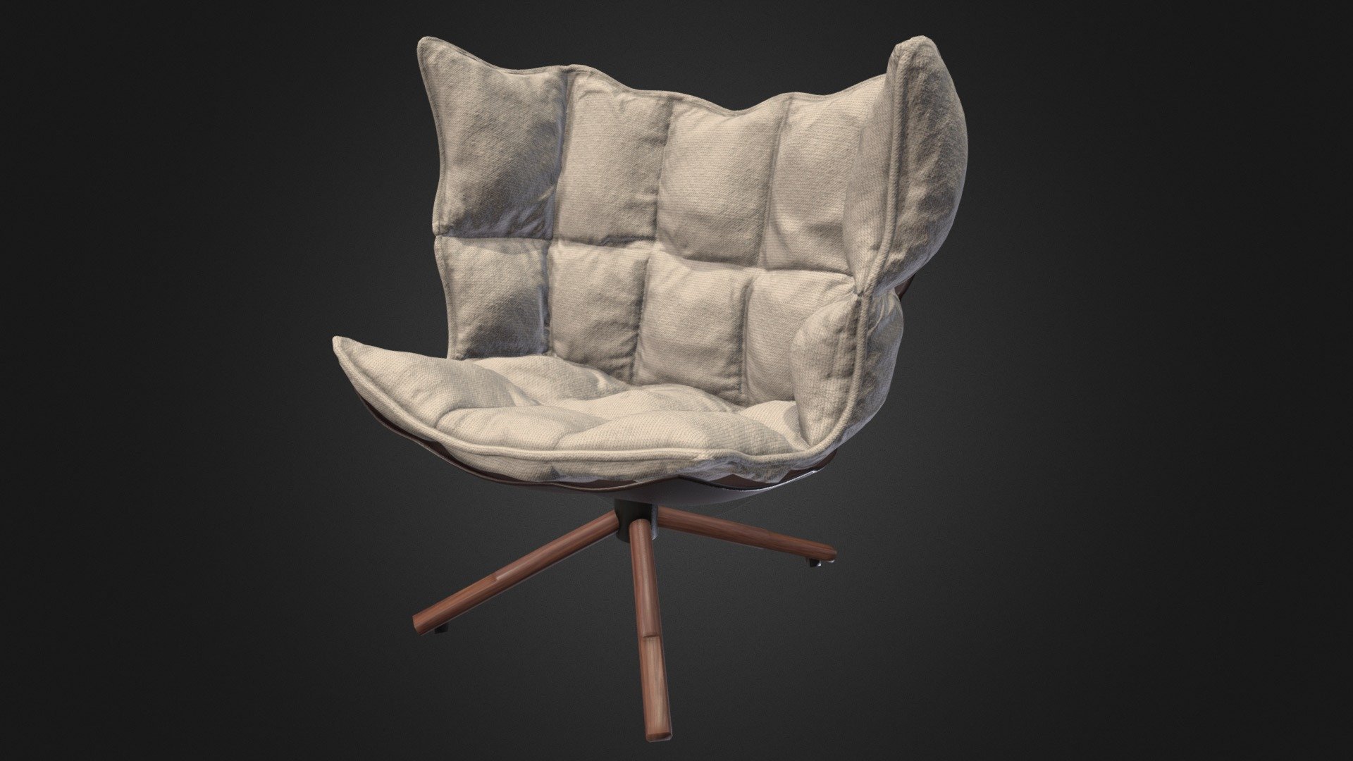 Husk Chair - 3D model by joshyonganimate [065b647] - Sketchfab