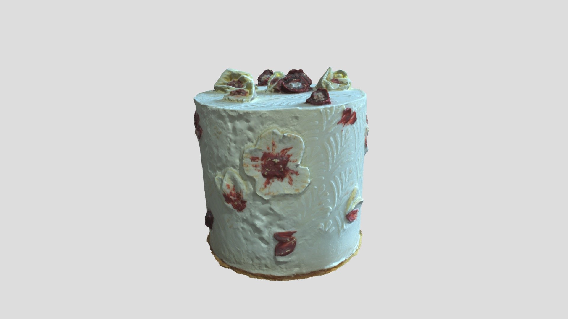 Kleine Torte Hochzeit - 3D model by fazibim [065c90f] - Sketchfab