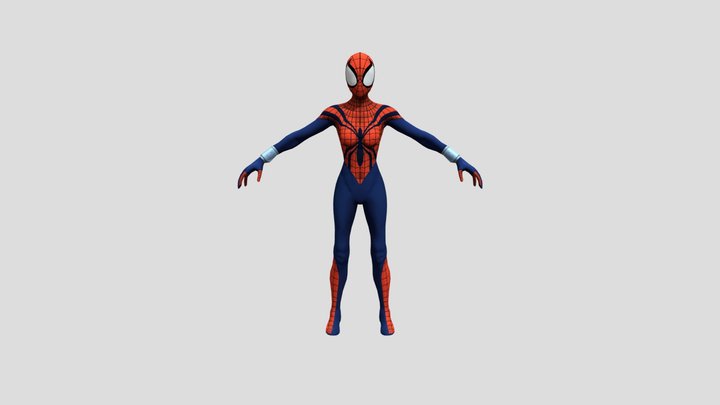 Spider-girl 3D models - Sketchfab