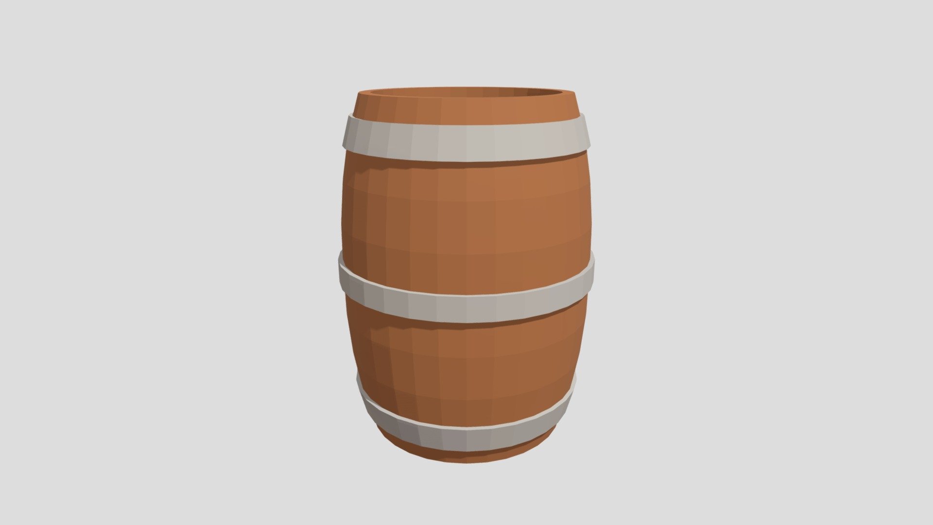 Low Poly Barrel - Download Free 3D model by BeaBea (@beabea.) [065f1e2 ...