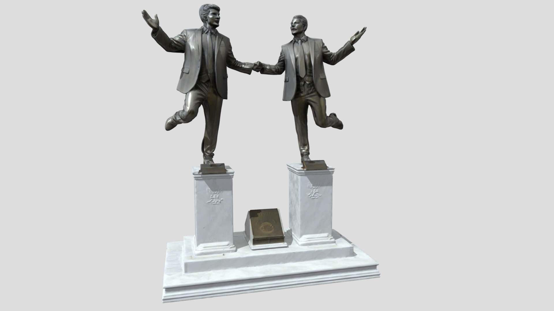 Best Friends Forever - Trump and Epstein statue - Download Free 3D ...