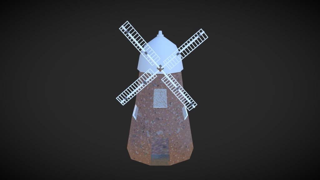 Windmill - 3D model by FayreCanosa [0660495] - Sketchfab