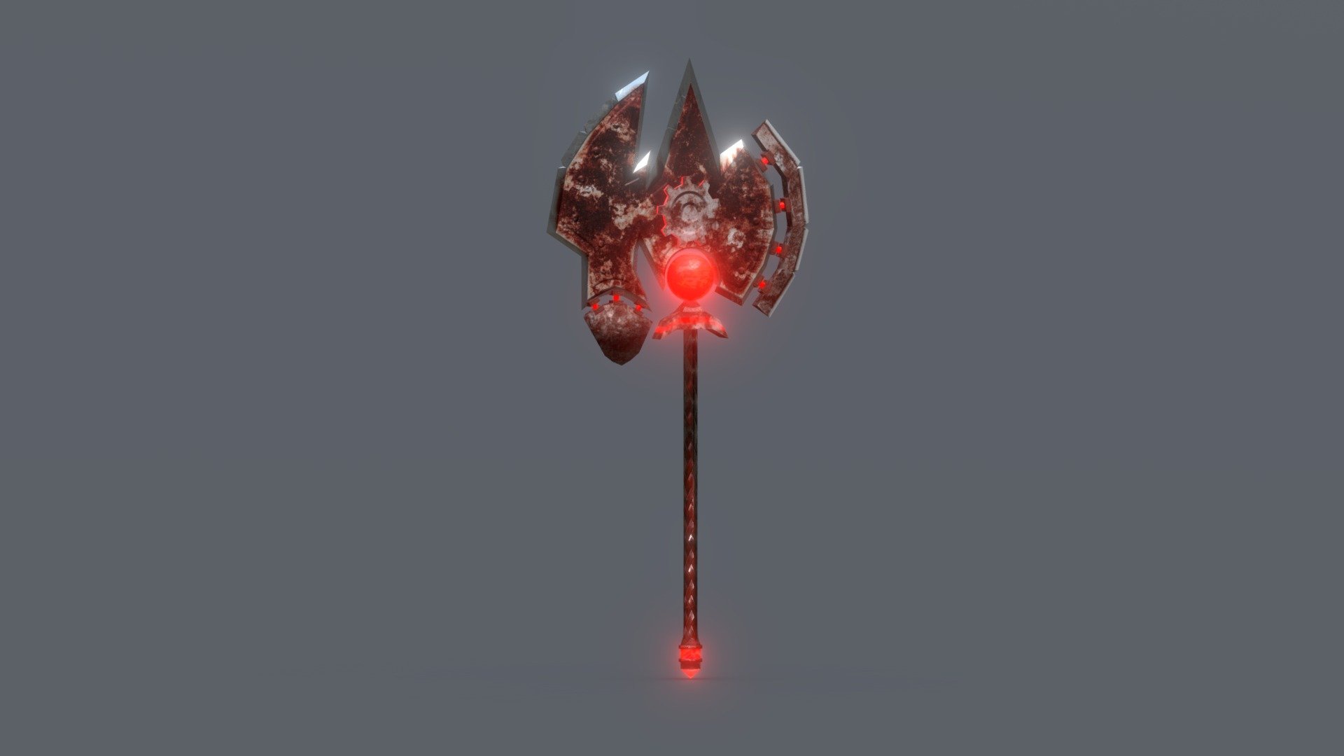 Steampunk Axe - 3D model by humanimalism [0661754] - Sketchfab
